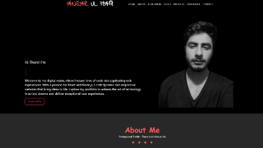 GitHub - MaxAnii/Portfolio-: Personal Portfolio to showcase the education, skills and projects.