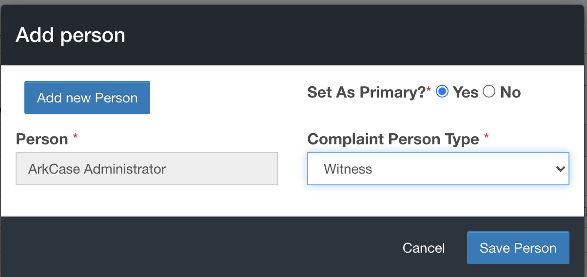 Extending ArkCase to include Suspects module · Issue #33 · ArkCase/ArkCase · GitHub
