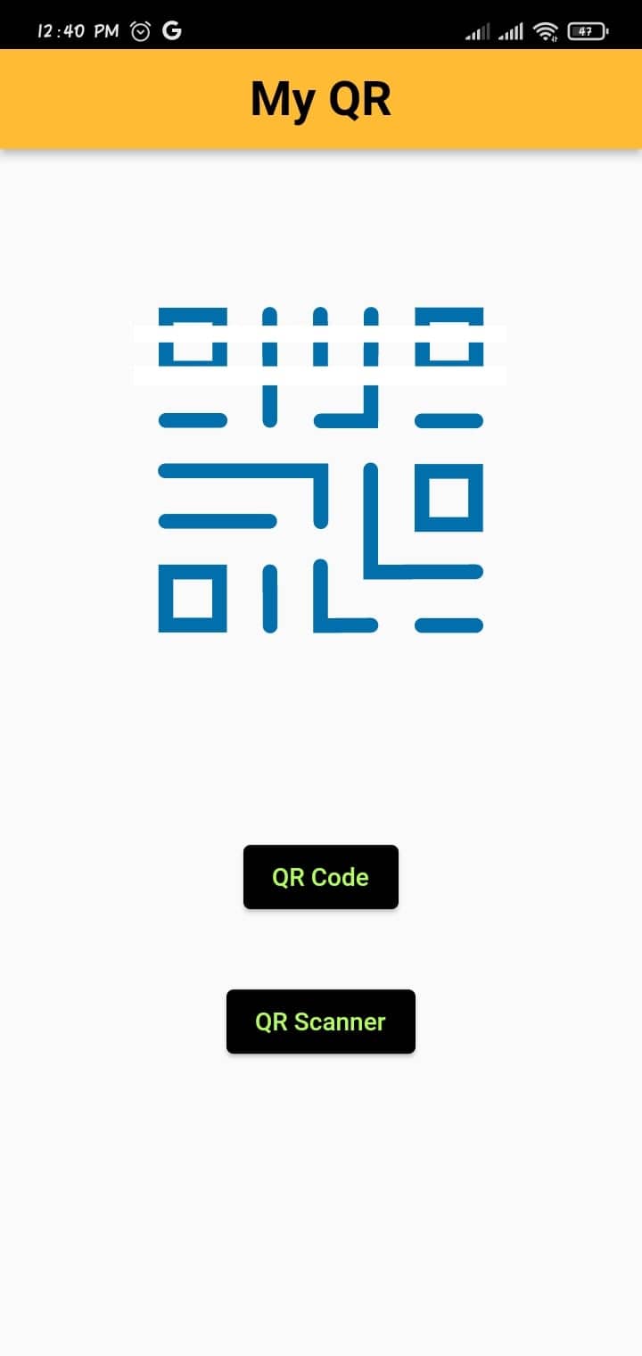GitHub - PallabMistry/MY-QR: It's a QR Scaner . But it also Generate a QR Code. Scan QR code and ...