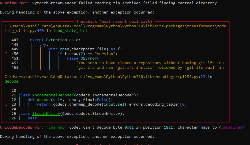 Embeddings python ingest.py --device_type cpu error · Issue #29 ...