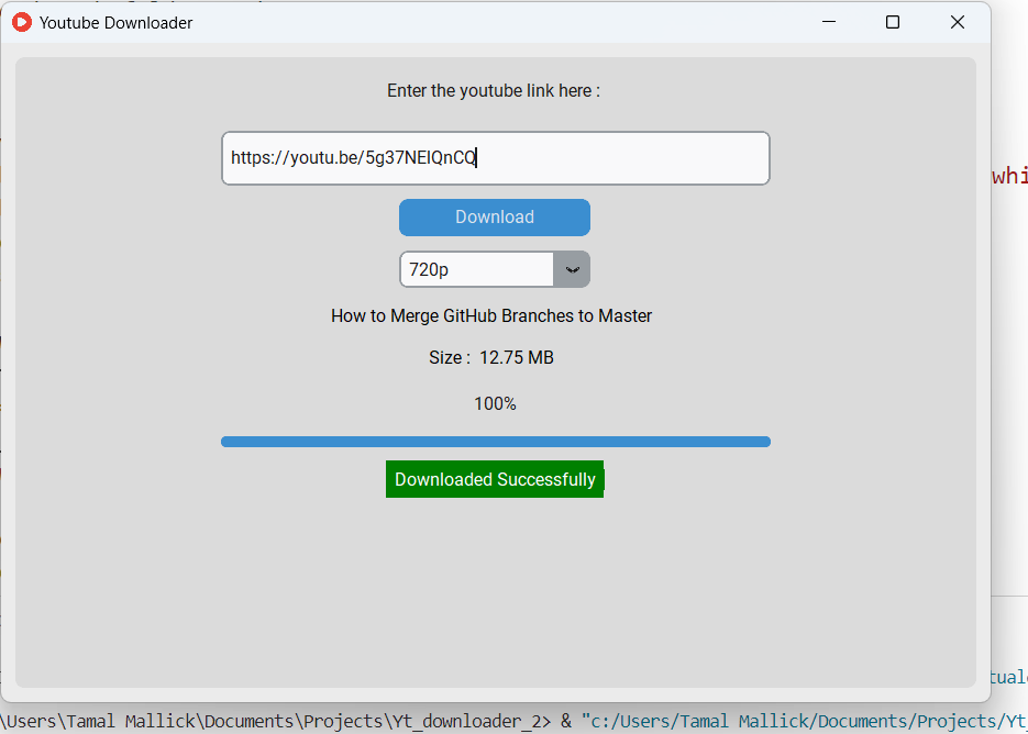 GitHub - mallickboy/Youtube-to-MP4-and-MP3-downloader-with-Windows ...