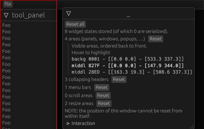 Anchored window tries to fit inside native window · Issue #1048 · emilk/egui · GitHub