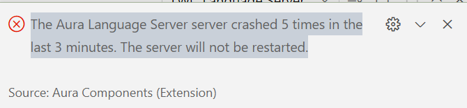 Aura Extension error: · Issue #4608 · forcedotcom/salesforcedx-vscode · GitHub