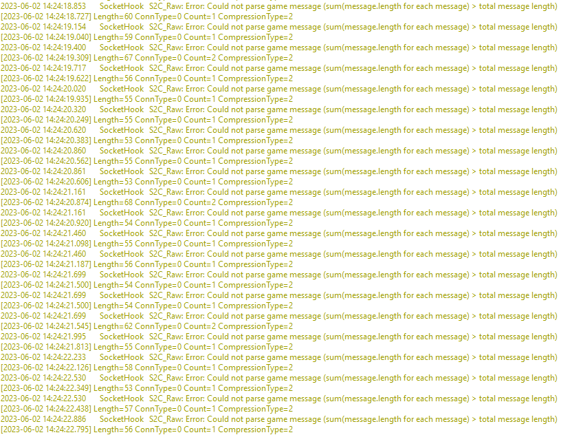 SocketHook S2C_Raw: Error · Issue #623 · Soreepeong/XivAlexander · GitHub