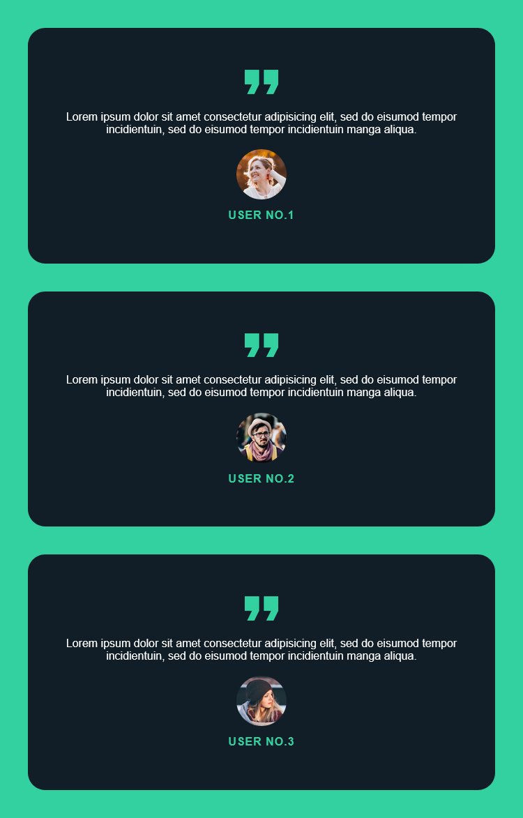 Github Sina Darvish Responsive Testimonials Cards