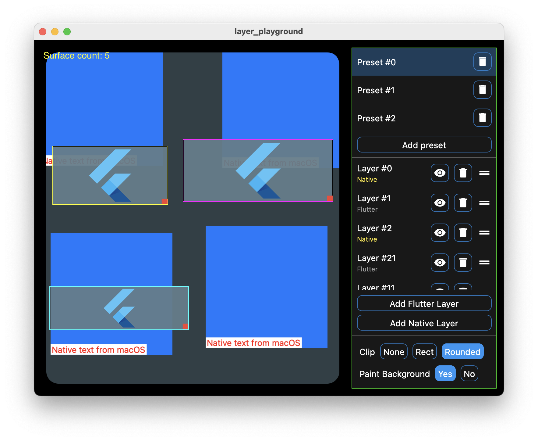 Embedder uses too many surfaces for platform views · Issue #129710 · flutter/flutter · GitHub