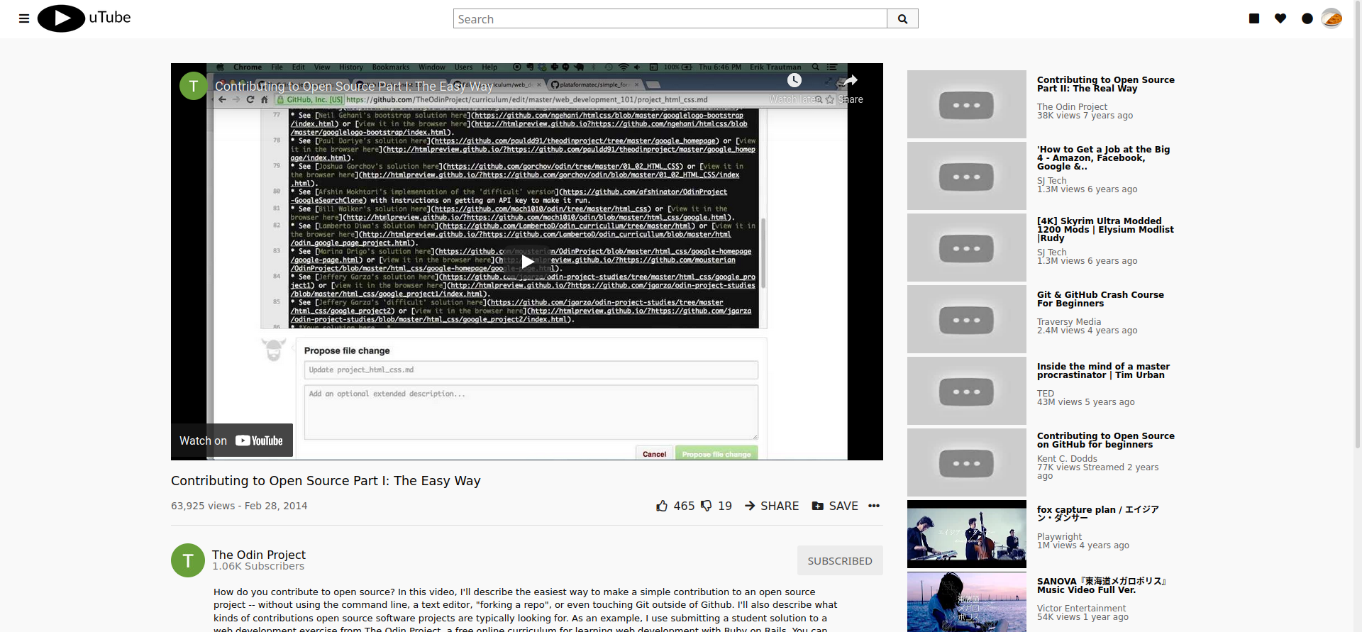 GitHub - bbntpl/video-player-page