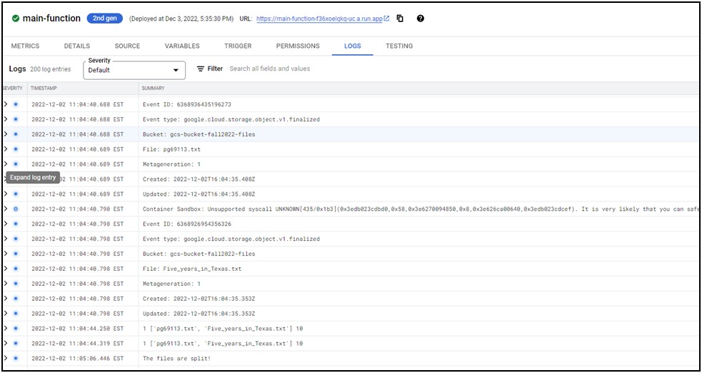 GitHub - ragh4869/FaaS--MapReduce-System-using-Google-Cloud-Functions: The primary goal of this ...