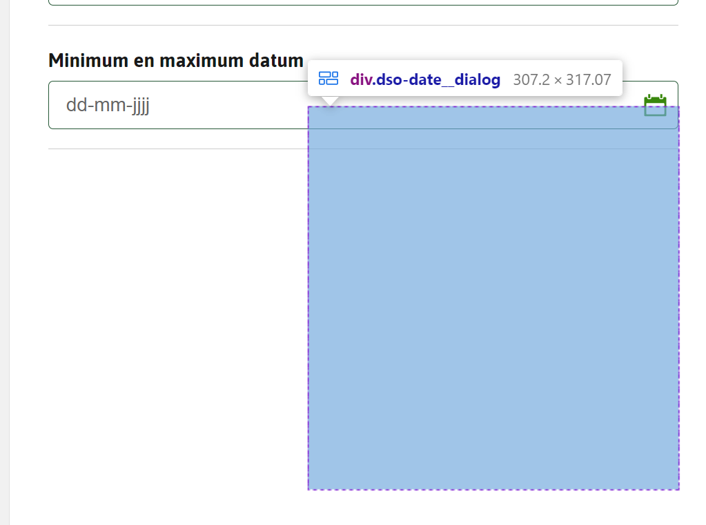 Date Picker forceert ruimte voor kalender · Issue #1324 · dso-toolkit/dso-toolkit · GitHub