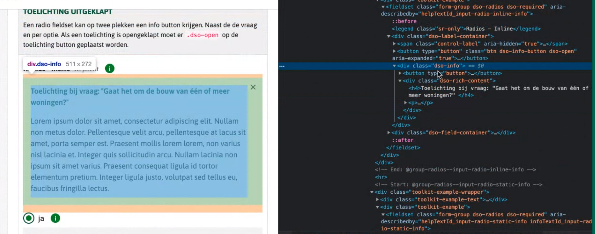 `dso-info` in `dso-radios` mist `aria-describedby` · Issue #1399 · dso-toolkit/dso-toolkit · GitHub