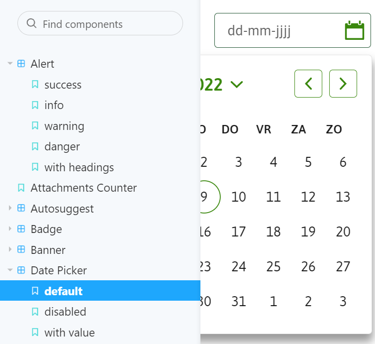 Date Picker direction="left" werkt niet · Issue #1475 · dso-toolkit/dso-toolkit · GitHub