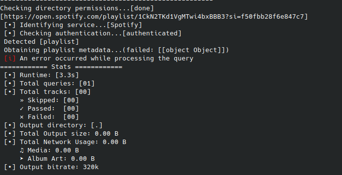 Works still on music.apple, but not from spotify... · Issue #451 · miraclx/freyr-js · GitHub