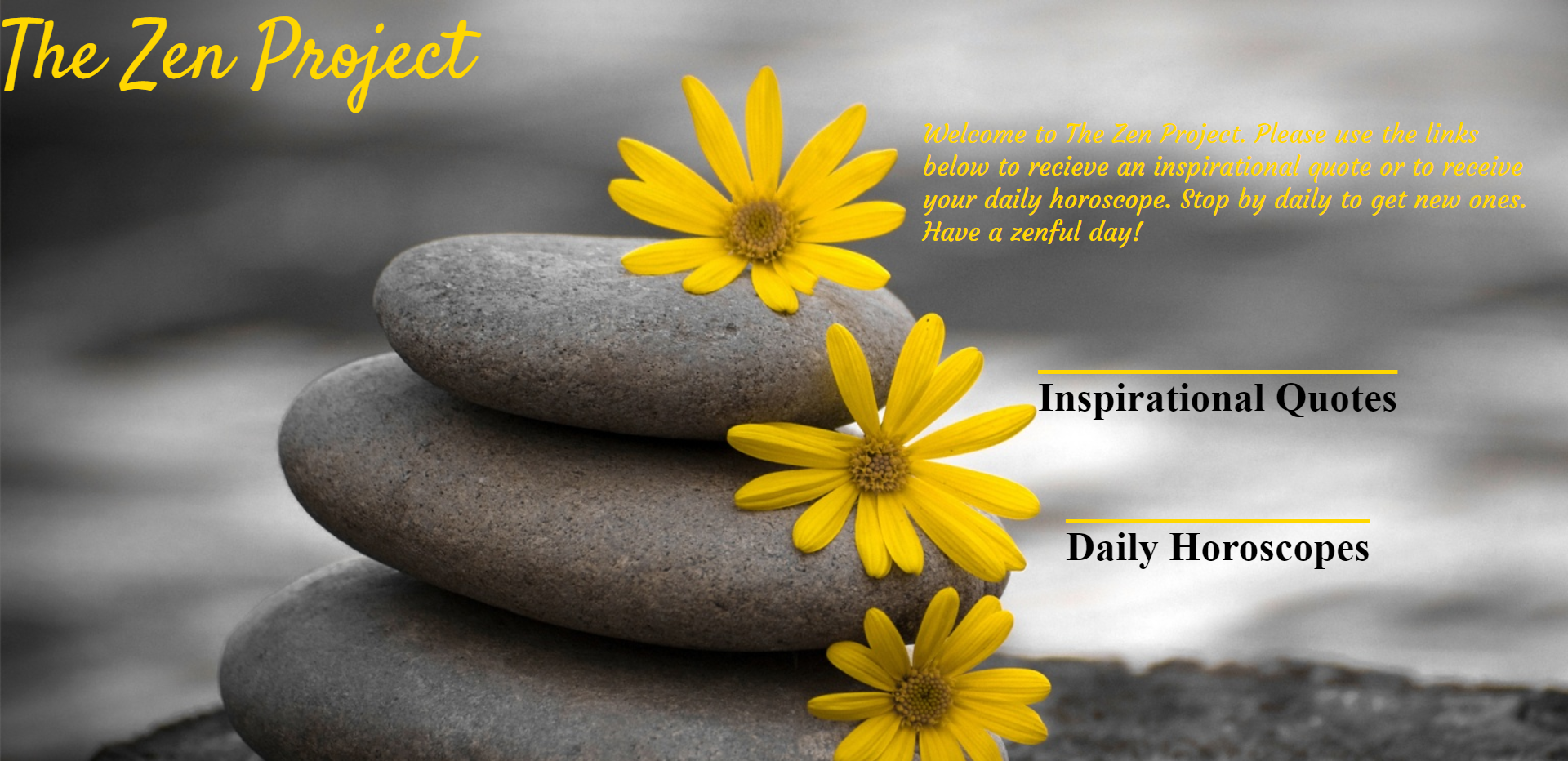 GitHub - rpodols/the-zen-project