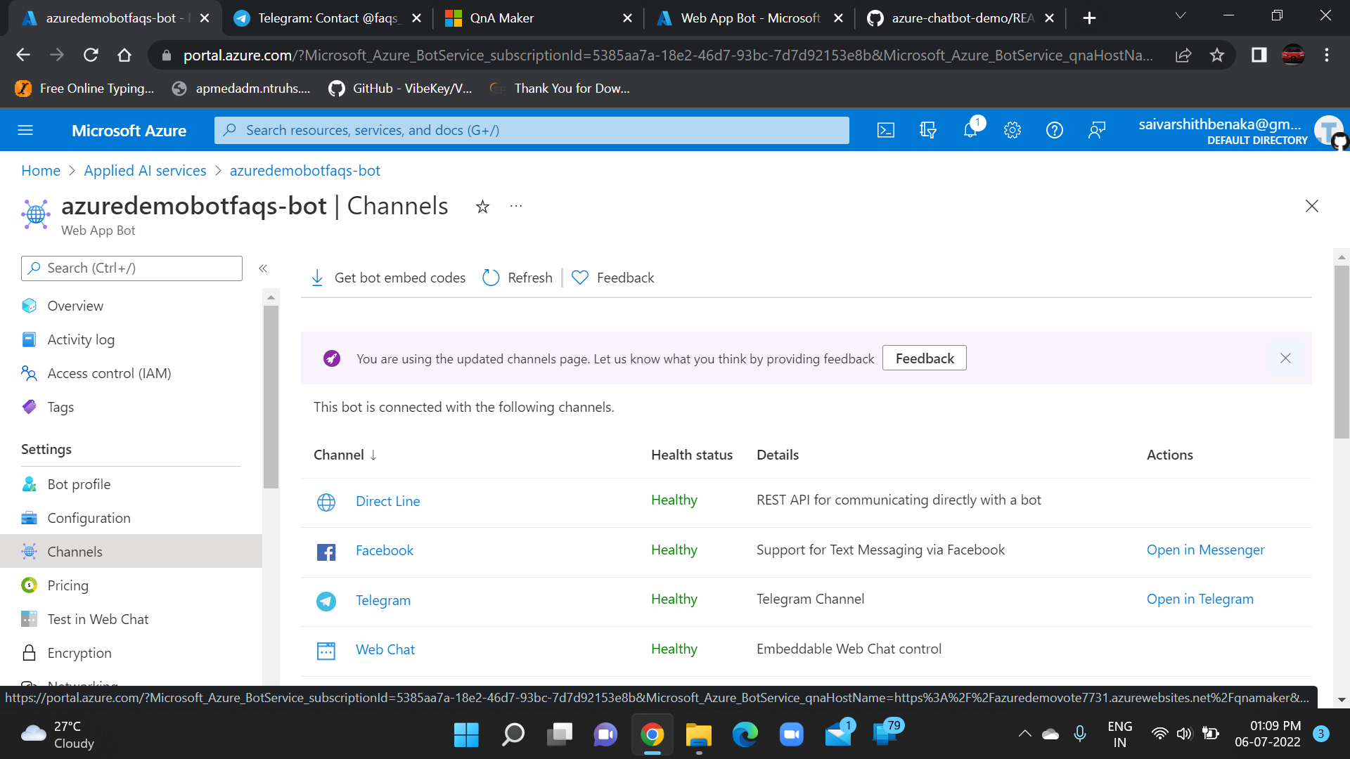 GitHub - varshithb/azure-chatbot-demo