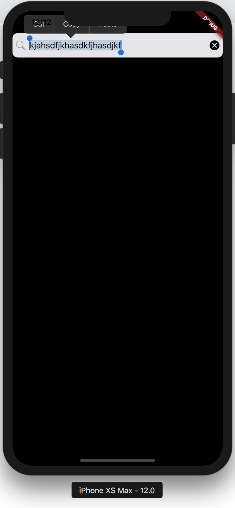 Cut/Copy/Paste buttons for CupertinoTextField do not respect SafeArea ...