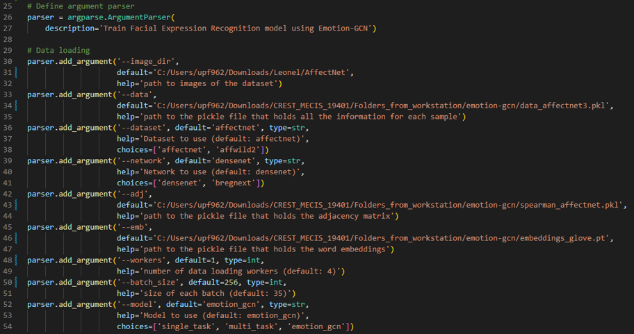 dataloader.py errors when executing main.py · Issue #8 · PanosAntoniadis/emotion-gcn · GitHub