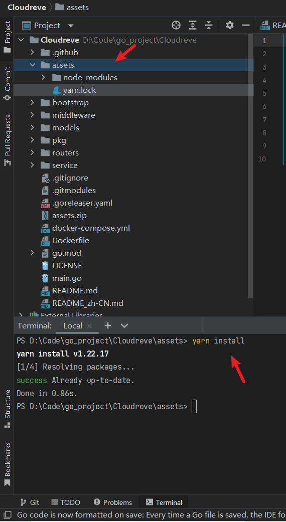 构建静态资源没有出build文件 · Issue #1643 · cloudreve/Cloudreve · GitHub