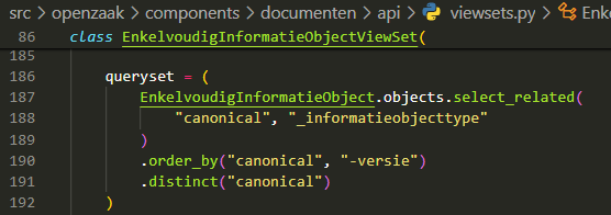 Improve performance in Besluiten-list · Issue #1400 · open-zaak/open-zaak · GitHub