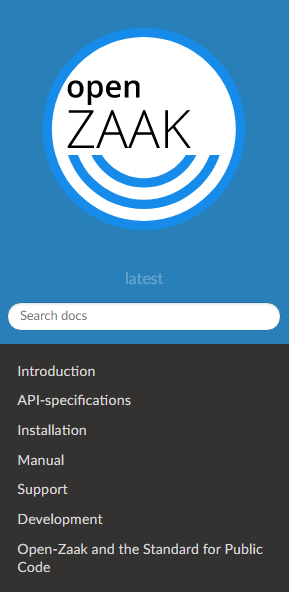 Public Code checklist it too prominent in the documentation · Issue #649 · open-zaak/open-zaak ...