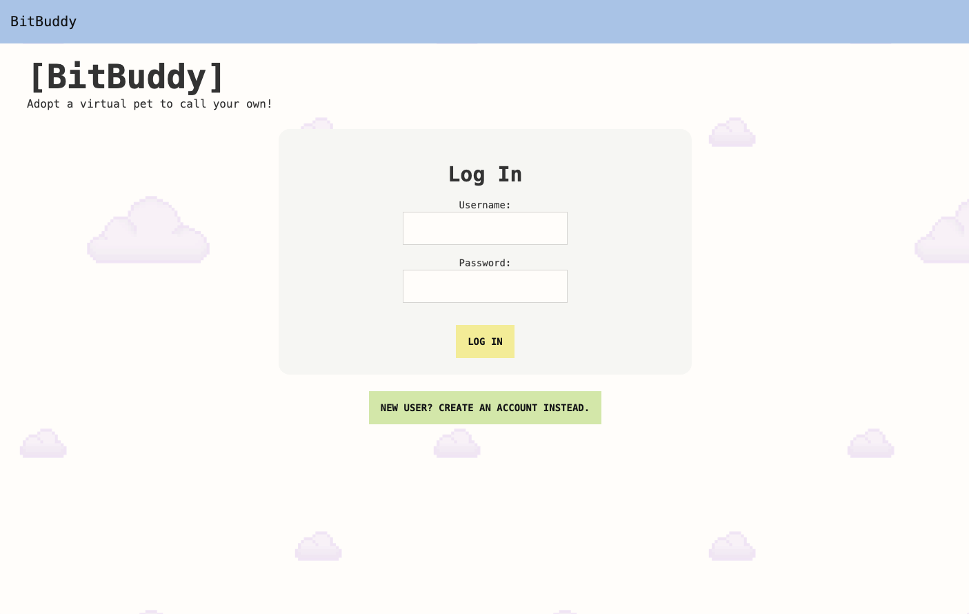 GitHub - hanazzz/virtual-pet-app: A web app where users can generate, adopt, and interact with ...