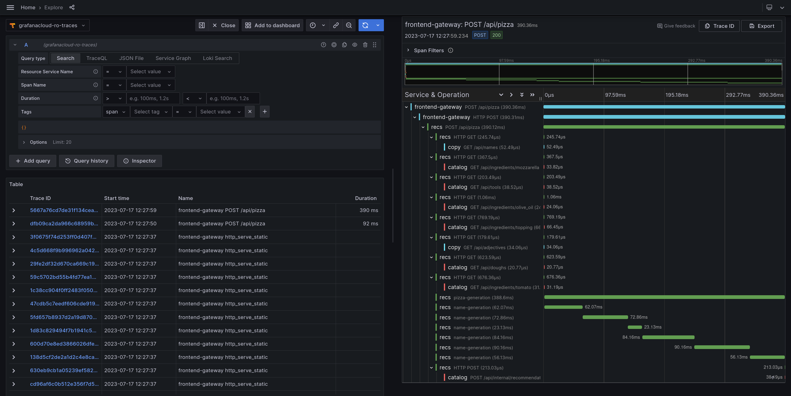 GitHub - grafana/quickpizza: Pizza, pizza, pizza!