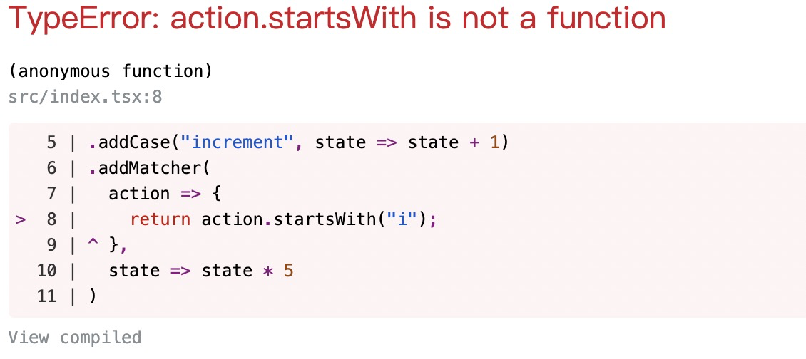 Fix Docs Fix The Docs Example Error By Lukerspringtree · Pull Request 1748 · Reduxjs Redux