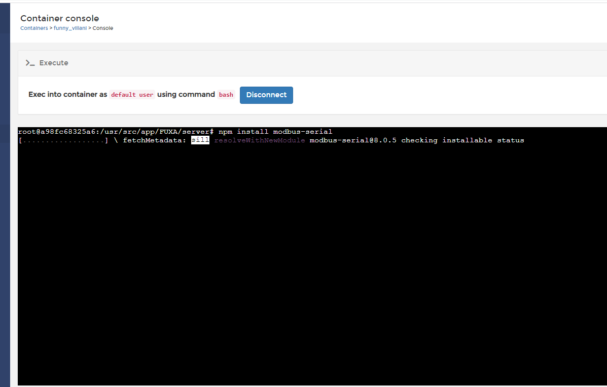 Error while installing fuxa · Issue #363 · frangoteam/FUXA · GitHub