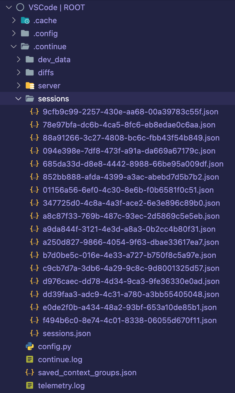 Sessions not loading for VSCode Server · Issue #559 · continuedev/continue · GitHub