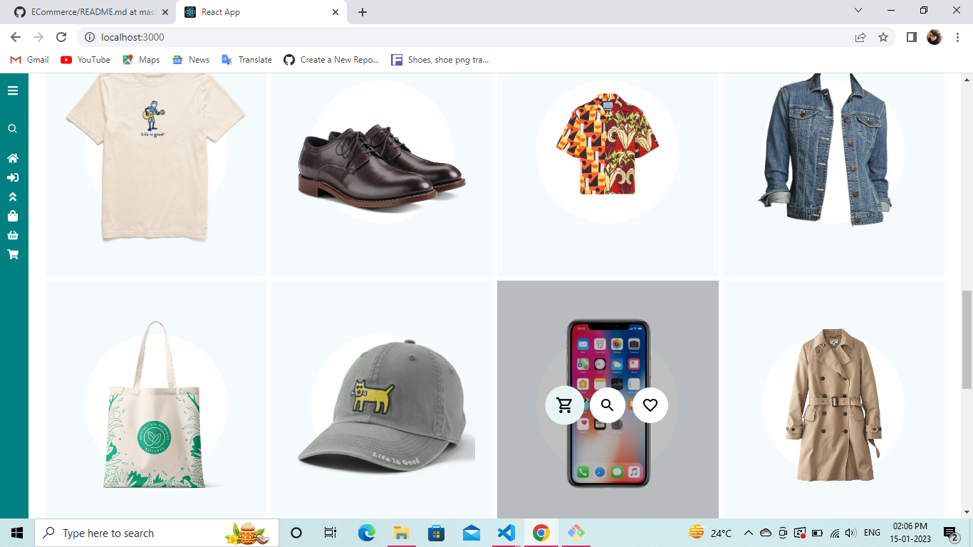 GitHub - thakkarshrey/ECommerce: This is an ecommerce website made on top of ReactJS and styled ...