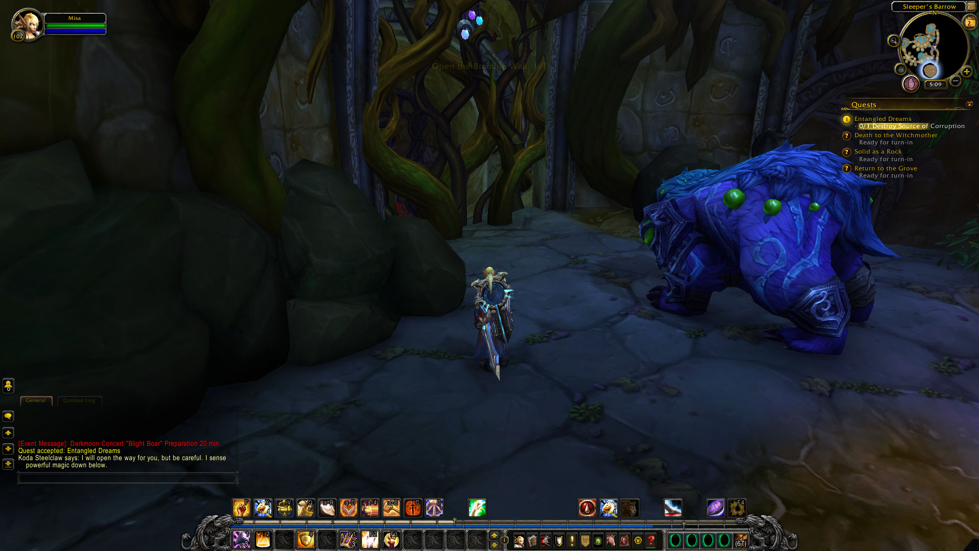 Quest - Entangled Dreams · Issue #3537 · GuabinaCore/WoWKoi · GitHub