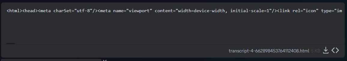 Html File Formatting · Itzderock Discord Html Transcripts · Discussion 144 · Github