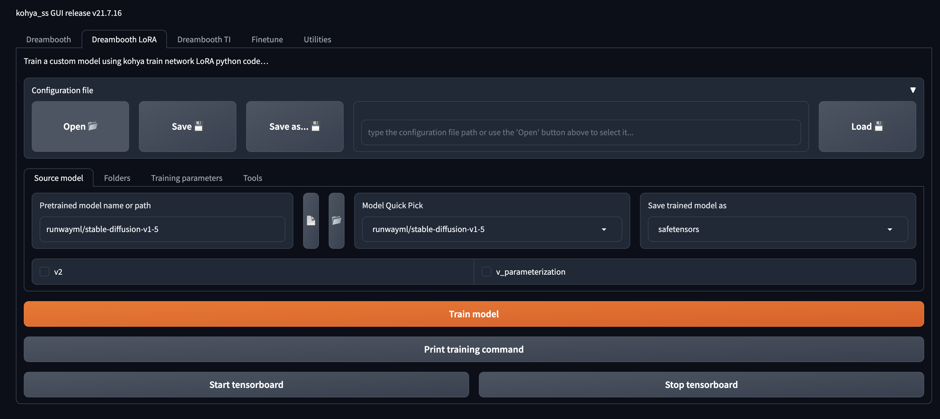 Buttons don't click · Issue #1092 · bmaltais/kohya_ss · GitHub