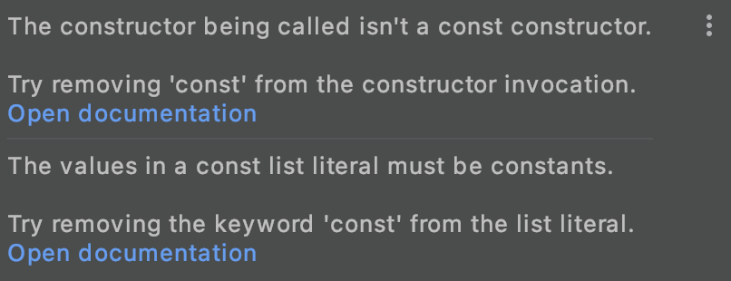 Const errors · Issue #135 · GetStream/stream-feed-flutter · GitHub Const errors · Issue #135 · GetStream/stream-feed-flutter · GitHub