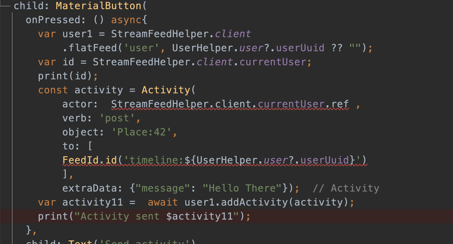 Const errors · Issue #135 · GetStream/stream-feed-flutter · GitHub Const errors · Issue #135 · GetStream/stream-feed-flutter · GitHub