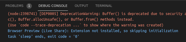 The exitCode in onDidEndTaskProcess event callback is 0 when user hits Ctrl-C on the task ...