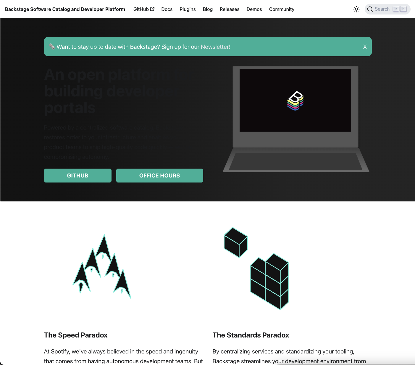 Microsite: Docusaurus 2 upgrade meta issue · Issue #12019 · backstage/backstage · GitHub