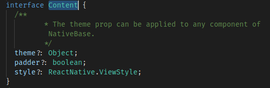 [Bug] Content typings lacking contentContainerStyle definition · Issue #984 · GeekyAnts ...