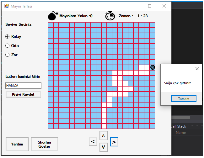 GitHub - hamzaydemir/Minefield