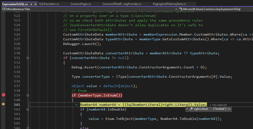 Latest release does not fix GetItemLinqQueryable issue [Still broken 3 ...