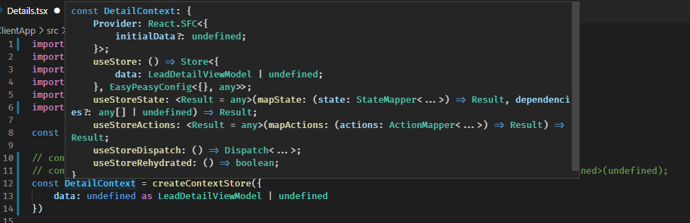 Initial Data Is Undefined · Issue 526 · Ctrlplusb Easy Peasy · Github