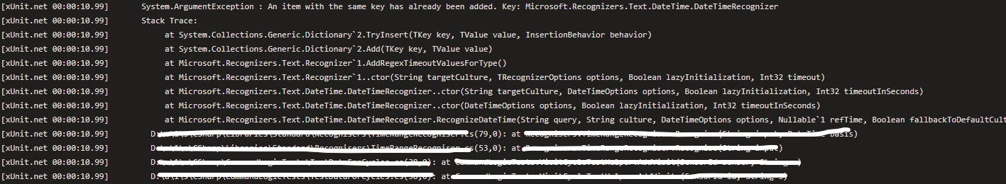 Net Bug Systemargumentexception An Item With The Same Key Has