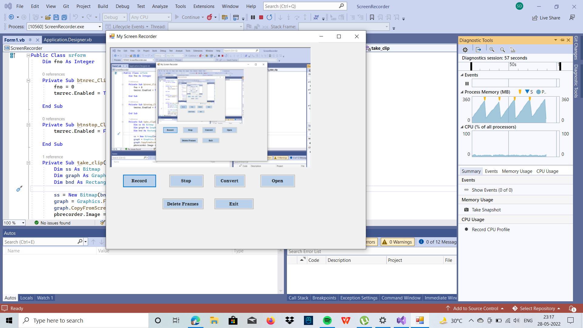 GitHub - sandipandas1/Screen_Recorder_Application: Create a screen ...