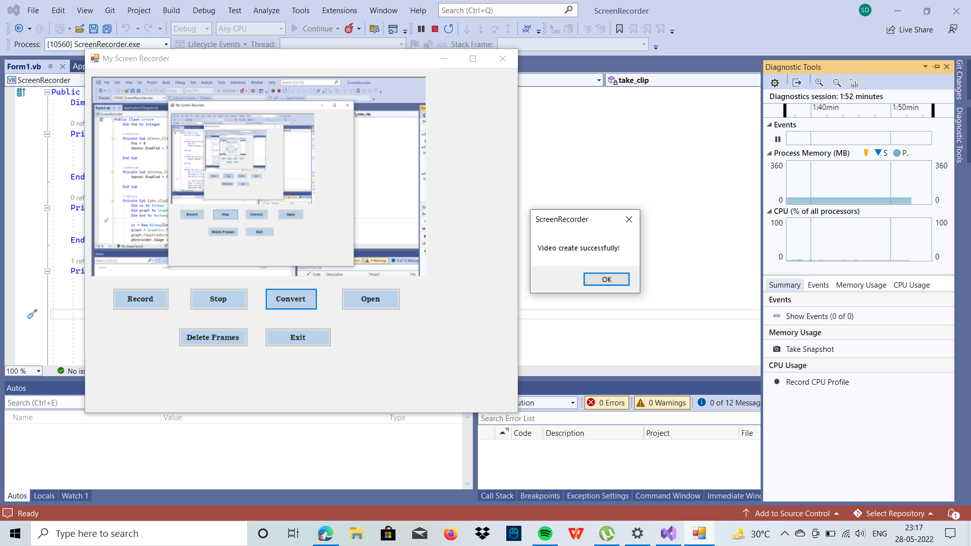 Github Sandipandas1 Screen Recorder Application Create A Screen Recorder Application For Your