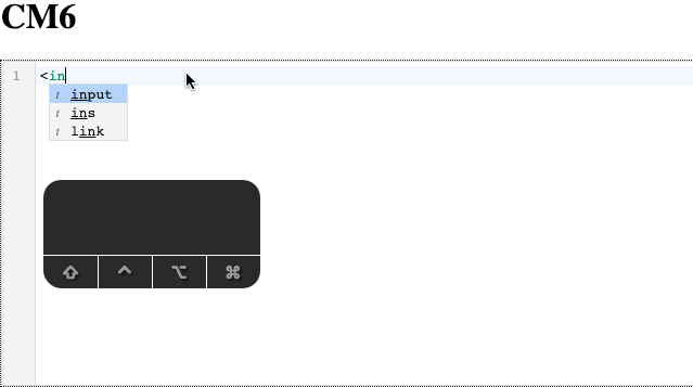 Autocompletion not triggered · Issue #479 · codemirror/dev · GitHub