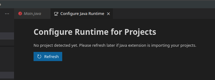 Do not load my project, still loading infinitive mode · Issue #578 · microsoft/vscode-java ...