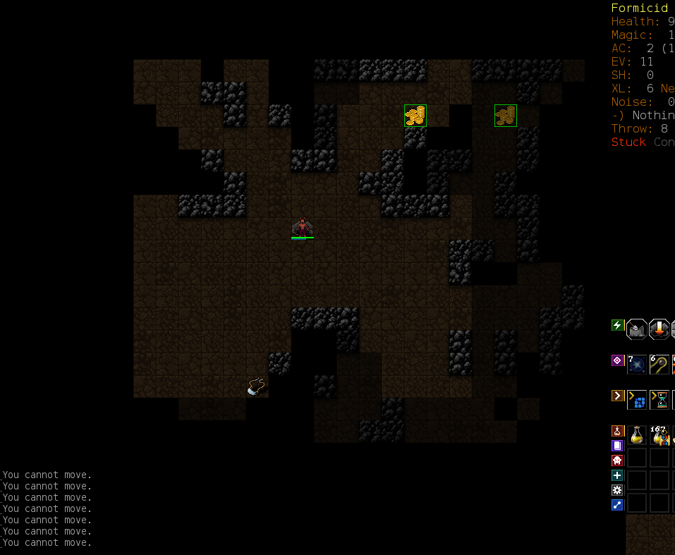 formicid can use Shaft Self ability while it has Stuck status · Issue ...