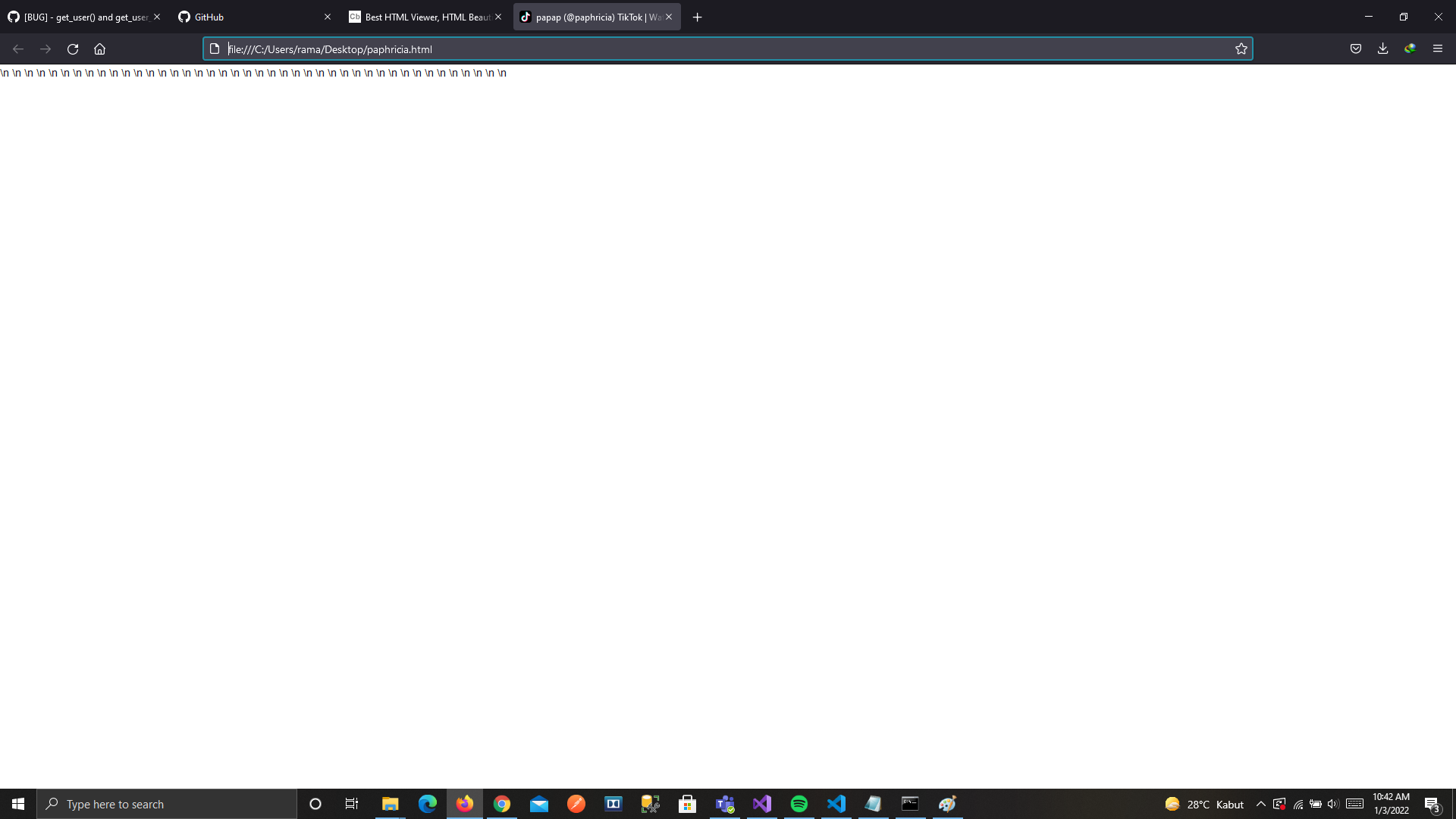 [BUG] - get_user() and get_user_object() not returning user object but html · Issue #786 ...