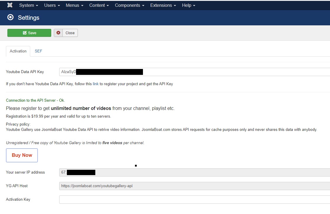 Youtube Gallery Not working Now · Issue #14 · joomlaboat/YoutubeGallery · GitHub