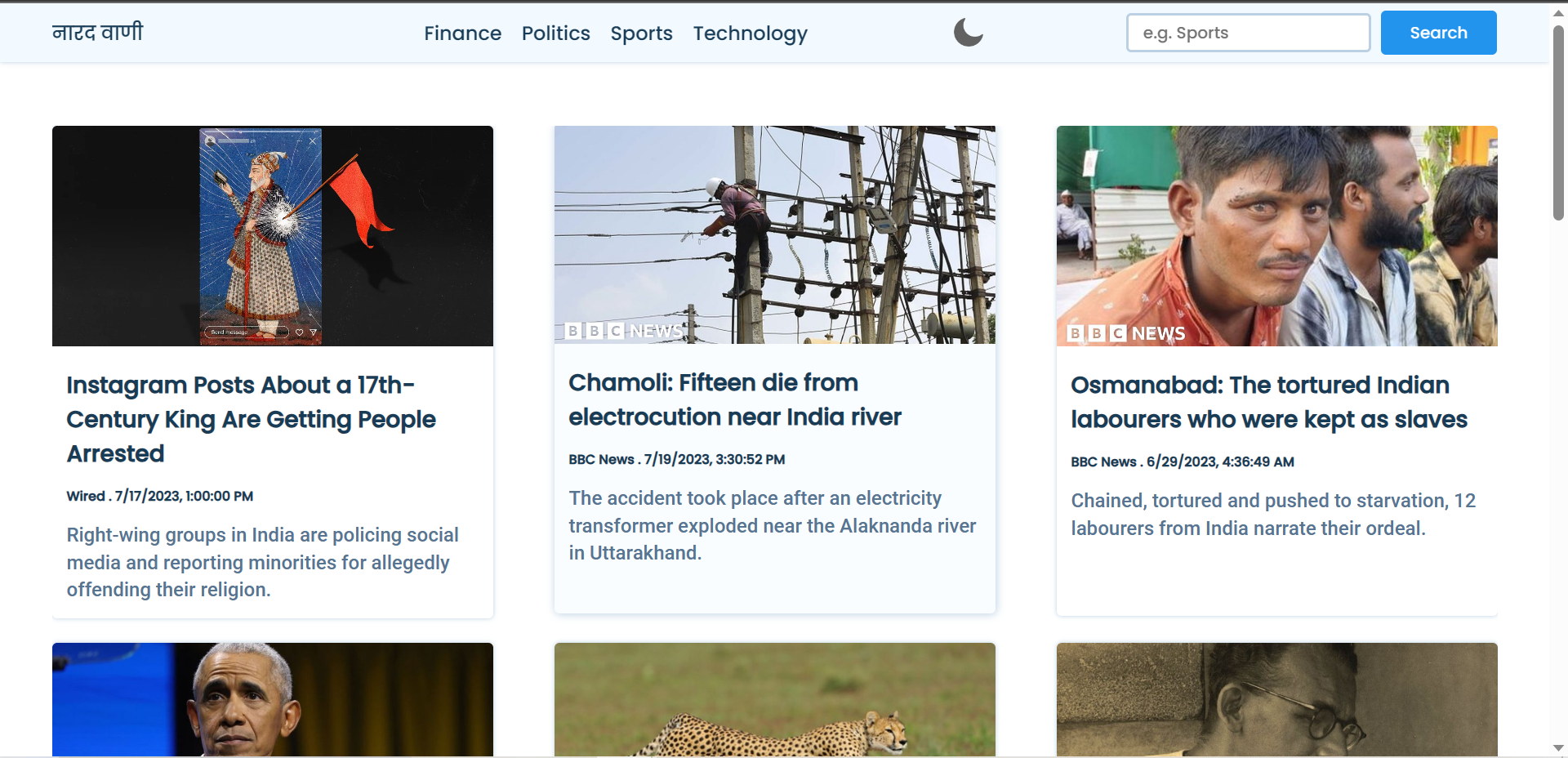 GitHub - yousant/naaradvaani: NaaradVaani is a dynamic news website that provides users with ...