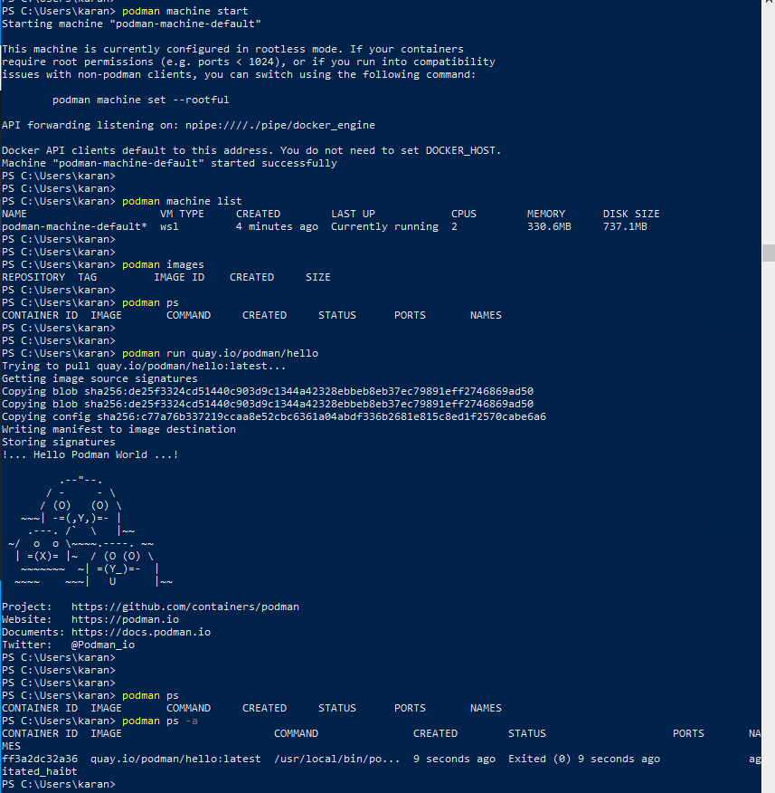 Error Unable To Connect To Podman Failed To Create Sshclient Failed To Parse Identity · Issue